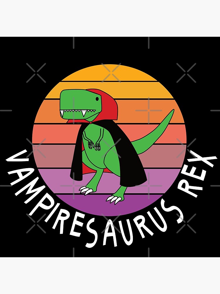 "Vampiresaurus Rex. Vampire t rex dinosaur." Poster by ZizzyDino ...