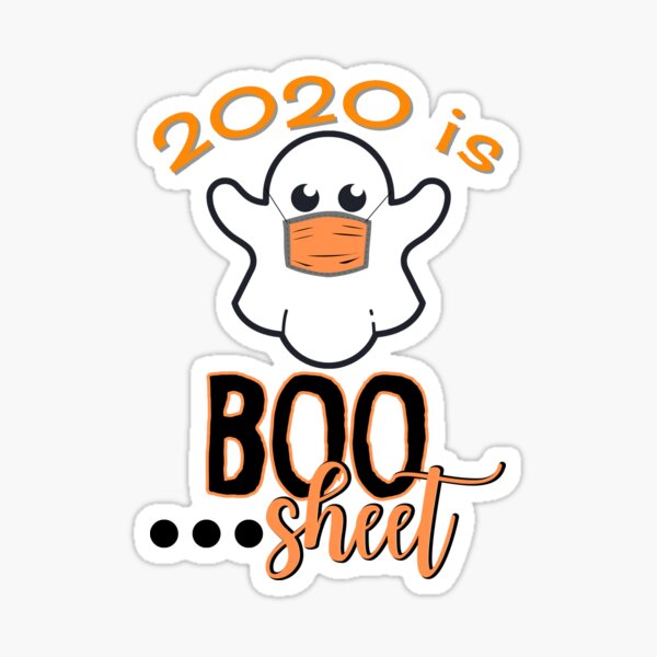 "Boo Sheet" Sticker for Sale by WickedsQueen | Redbubble