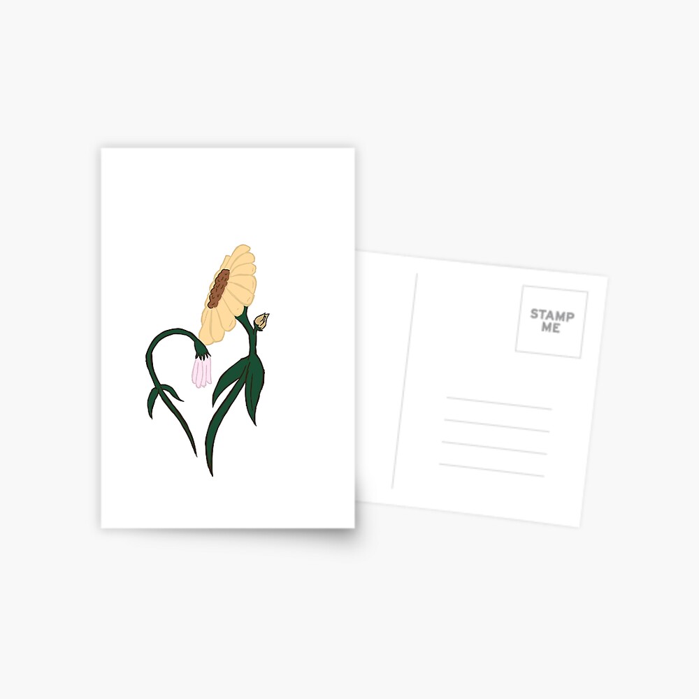 "FLORAL NEDA SYMBOL (transparent background)" Postcard by liv-joyce ...