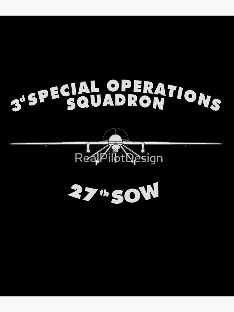 "3d Special Operations Squadron 27th SOW MQ-1 Air Force Squadron USAF ...