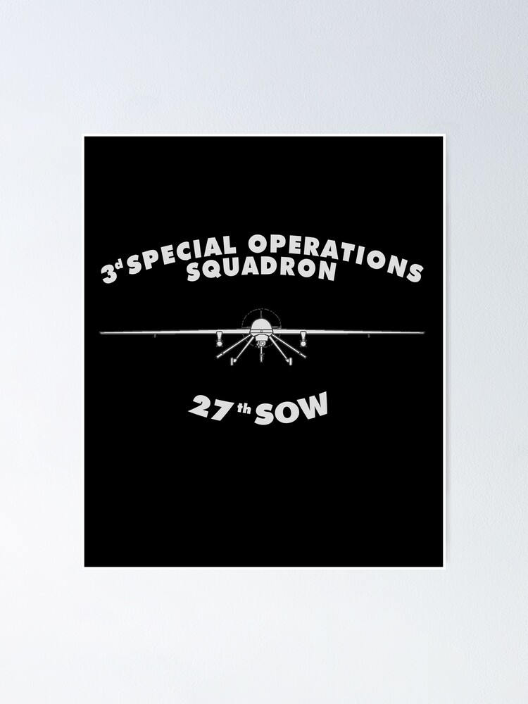 "3d Special Operations Squadron 27th SOW MQ-1 Air Force Squadron USAF ...