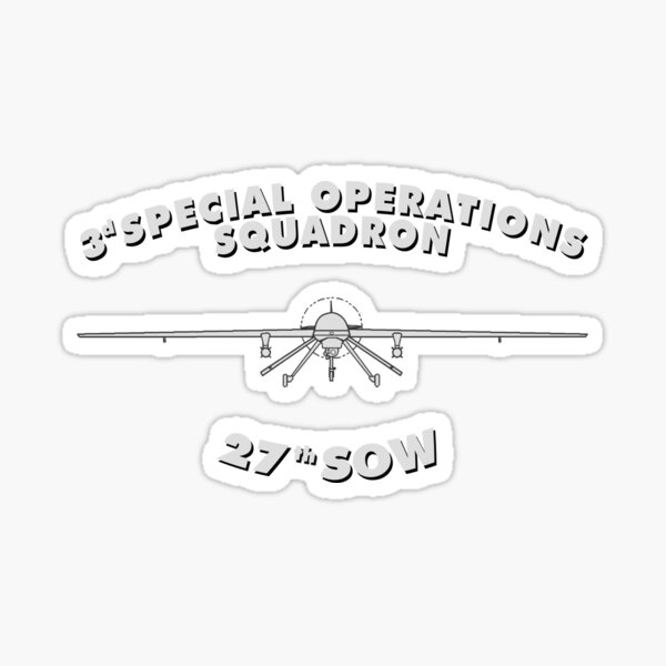 "3d Special Operations Squadron 27th SOW MQ-1 Air Force Squadron USAF ...