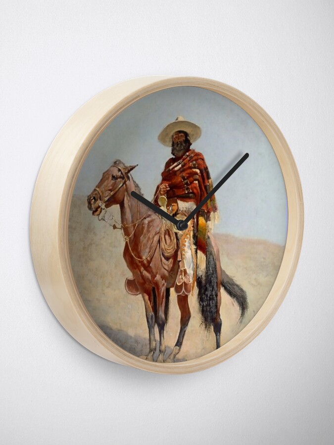 ""Mexican Vaquero Horseman" von Frederick Remington" Uhr von ...