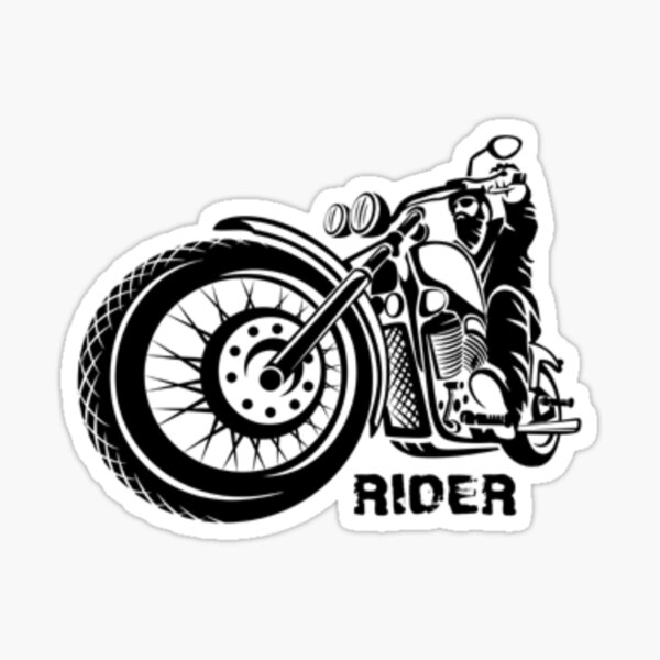 "Rider" Sticker for Sale by HSEstore | Redbubble