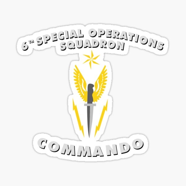 "6th Special Operations Squadron COMMANDO Air Force Squadron USAF ...
