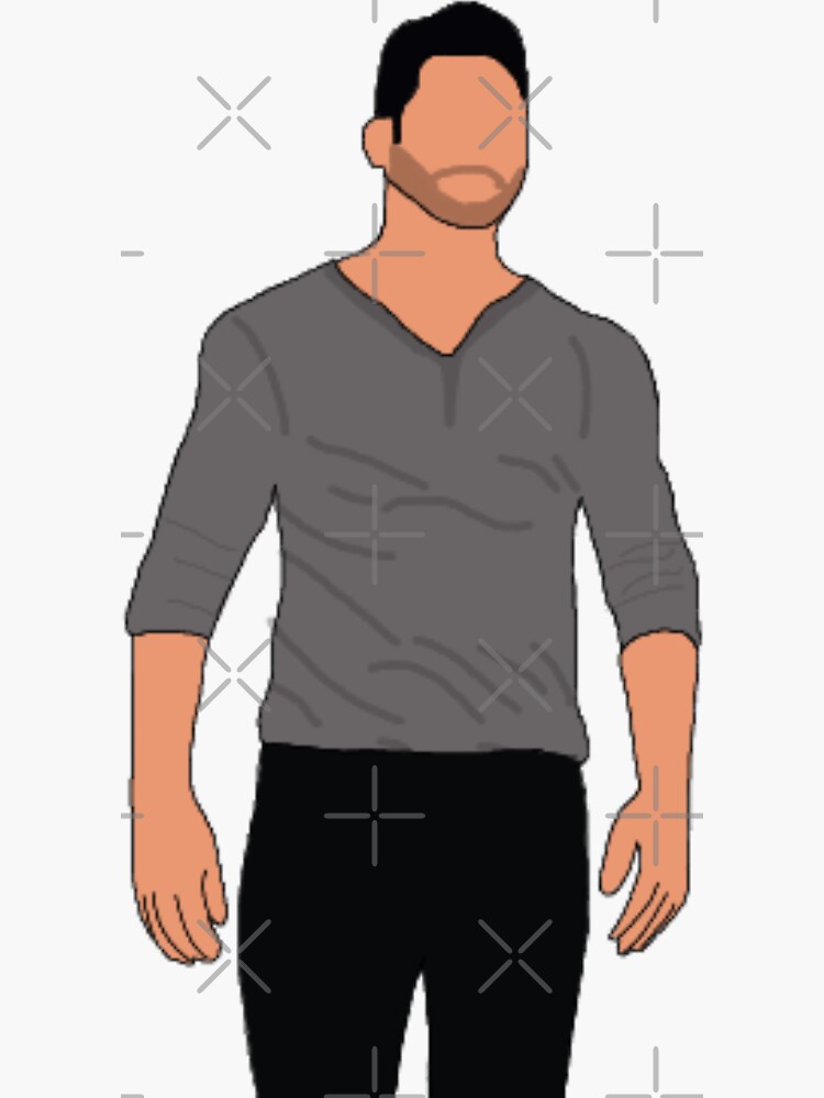 "Derek Hale" Sticker for Sale by xxreddustxx | Redbubble