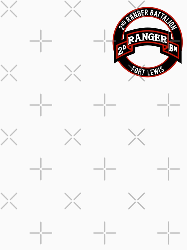 "2nd Ranger Bn" T-shirt for Sale by jcmeyer | Redbubble | 2d ranger t ...