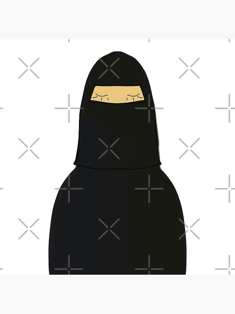 "Niqabi Women" Poster by NameeraDesigns | Redbubble