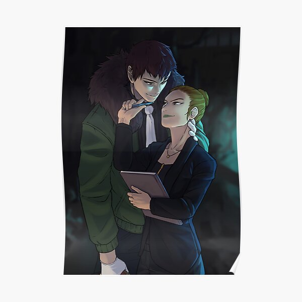 "Cece and Overhaul" Poster by MoozyArts | Redbubble