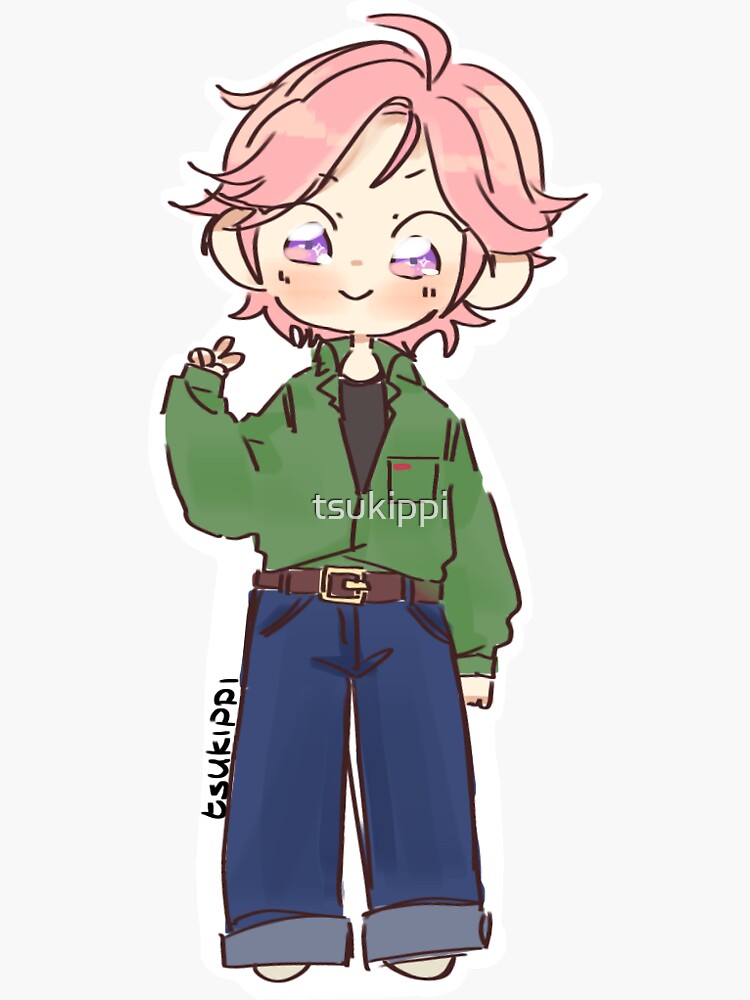 "Kohaku chibi " Sticker for Sale by tsukippi | Redbubble