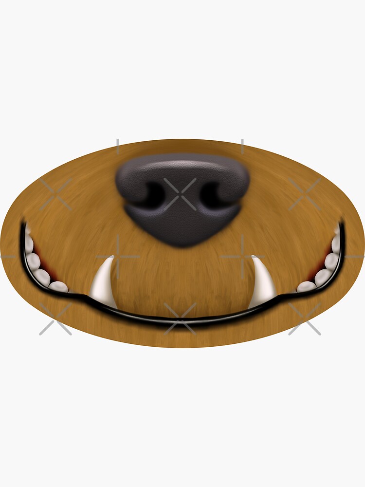 "Muttley the Cheekily Smiling Dog" Sticker for Sale by StevenW-J ...