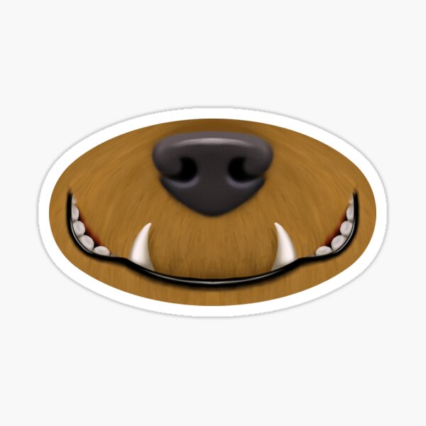 "Muttley the Cheekily Smiling Dog" Sticker for Sale by StevenW-J ...