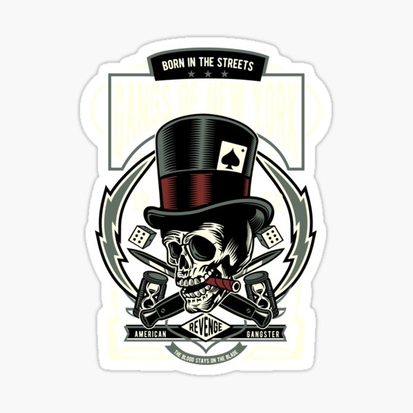 "Newage21 Gangsters" Sticker for Sale by LuMiJaCommerce | Redbubble