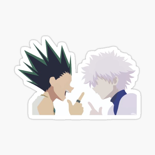 Killua And Gon Stickers Redbubble
