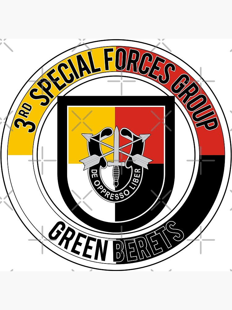 "3rd Special Forces" Poster by jcmeyer | Redbubble