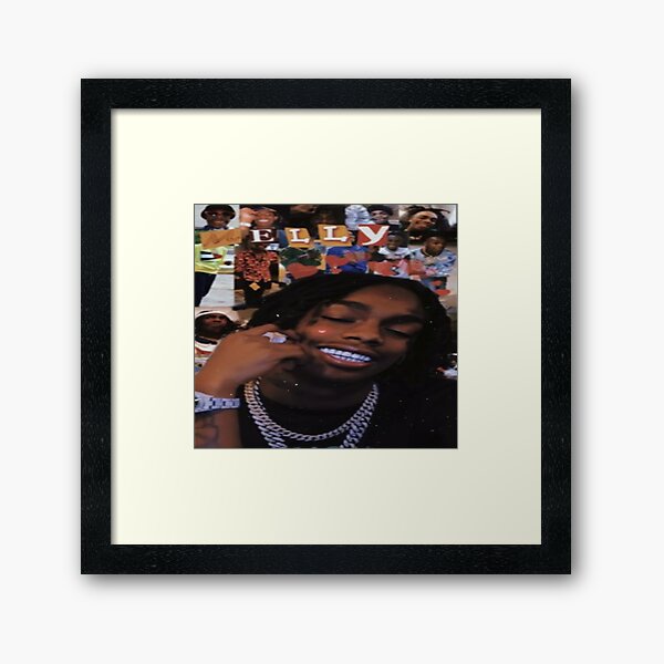 "YNW Melly smiling" Framed Art Print for Sale by LilGidix | Redbubble