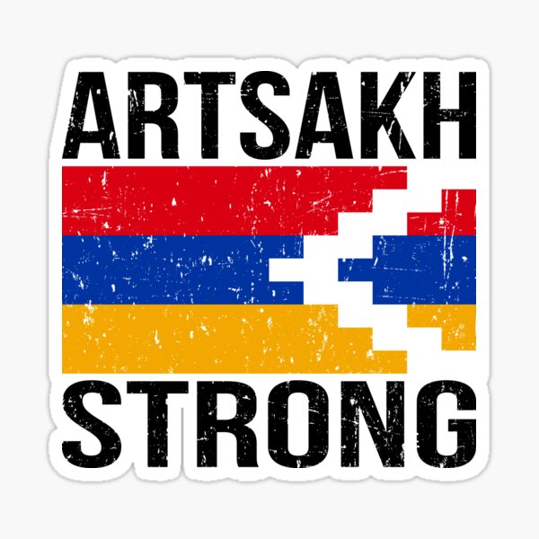 Artsakh Strong Stickers | Redbubble