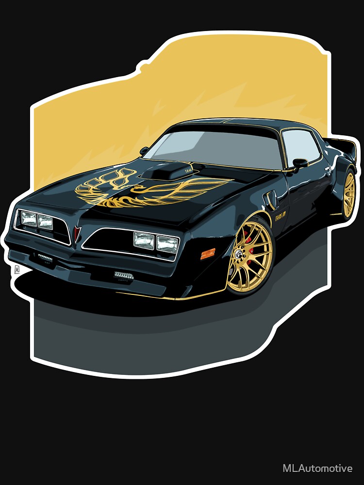 "Custom Trans Am" T-shirt for Sale by MLAutomotive | Redbubble ...