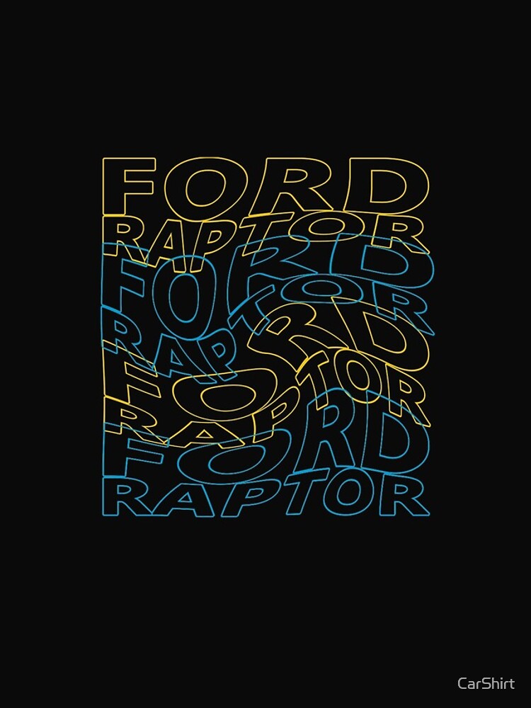 "Ford F-150 Raptor SVT Logo Truck" iPhone Case for Sale by CarShirt ...