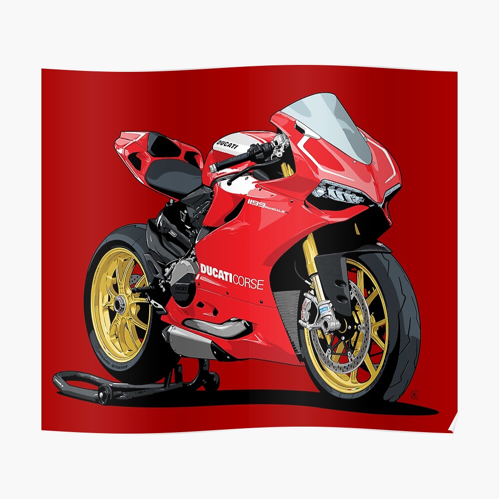 AC460 DUCATI PANIGALE R 2016 Photo Poster Print Art * All Sizes BIKE ...