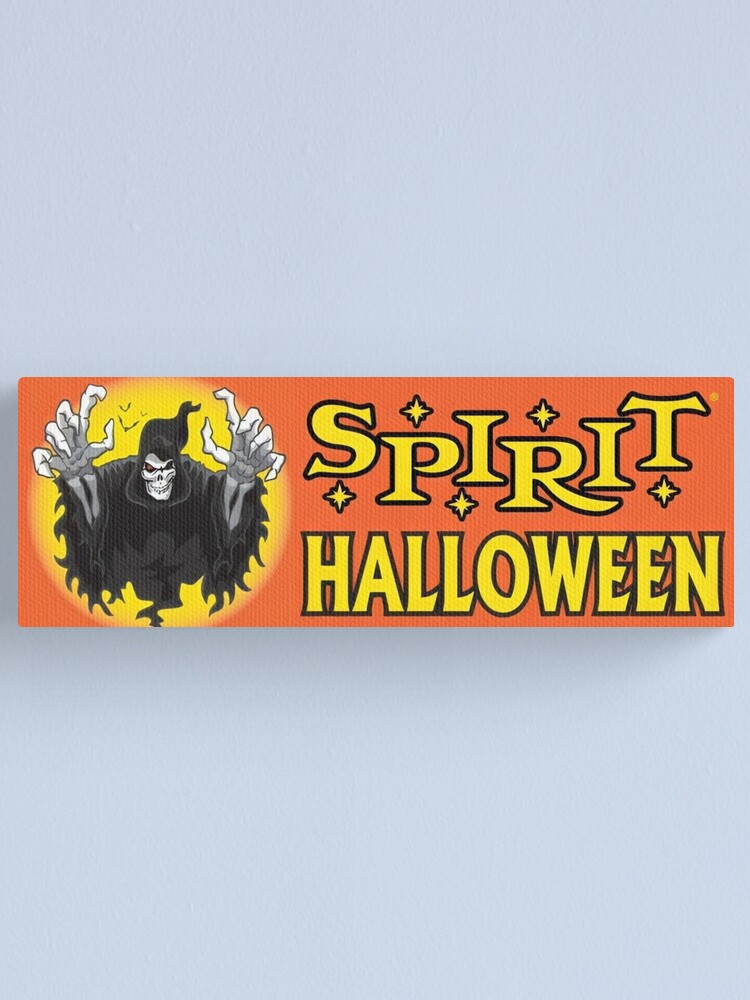 "Spirit Halloween logo" Canvas Print for Sale by 666LemonBars666 ...