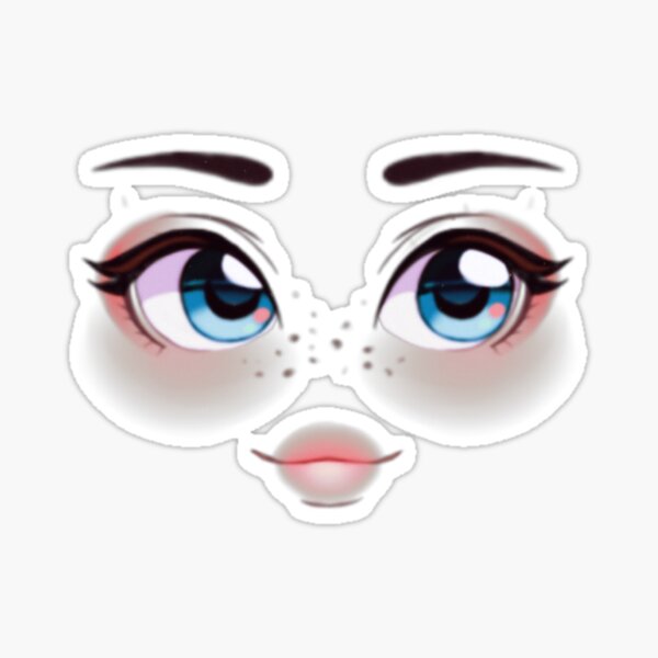 "Innocent and cute face" Sticker for Sale by Gaadh | Redbubble