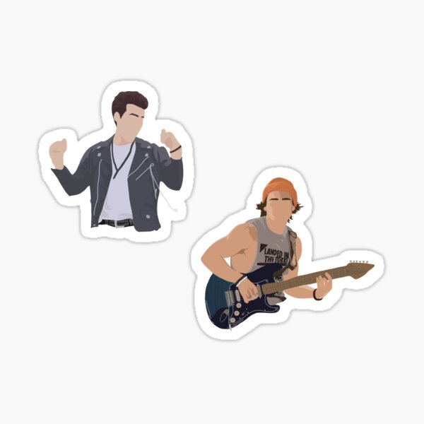"Luke and Reggie from Julie and the phantoms sticker" Sticker for Sale ...