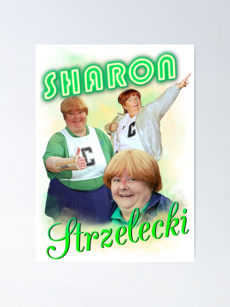 "SHARON STRZELECKI KATH & KIM" Poster for Sale by jessberghan | Redbubble