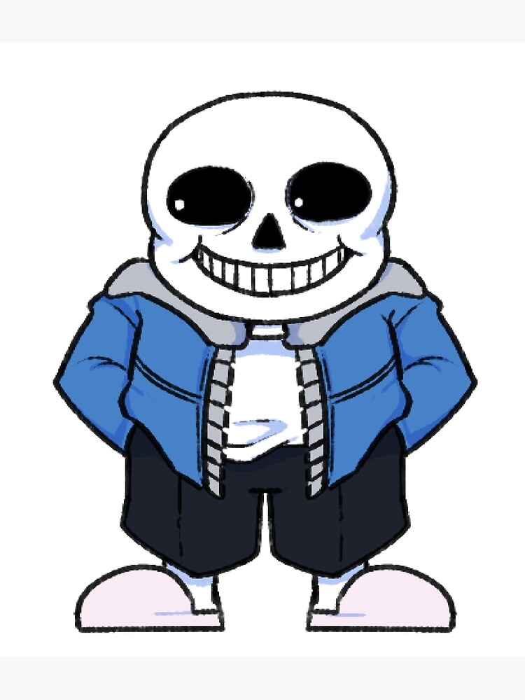 "undertale sans" Canvas Print by tigrmine123456 | Redbubble