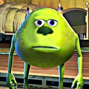 "Mike Wazowski Bruh Moment" Poster for Sale by Gonzine | Redbubble