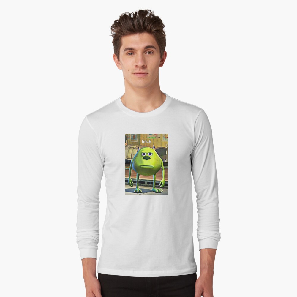 "Mike Wazowski Bruh Moment" Sticker for Sale by Gonzine | Redbubble