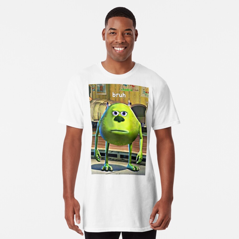 "Mike Wazowski Bruh Moment" Sticker for Sale by Gonzine | Redbubble