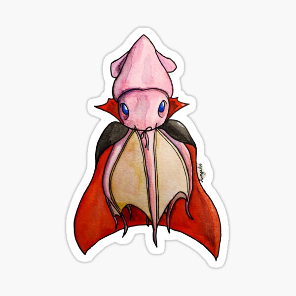 Vampire Squid Stickers | Redbubble