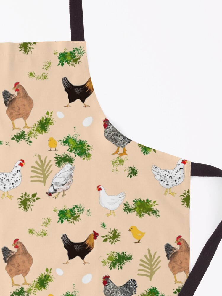 "Chicken,hen ,chicks pattern " Apron for Sale by MariaMarinova | Redbubble