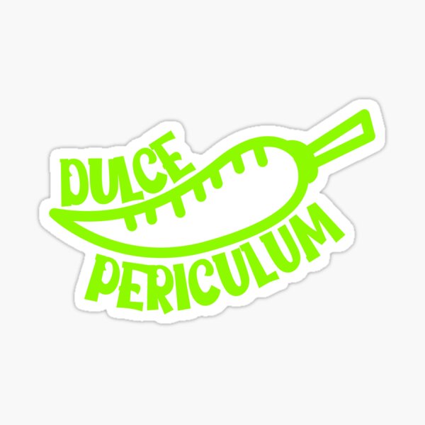 "Dulce Periculum" Sticker by StillInBeta | Redbubble