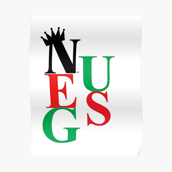 "negus" Poster for Sale by TASH1988 | Redbubble