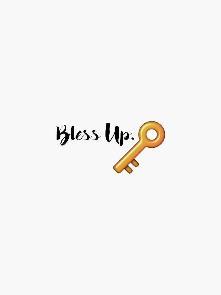 "Bless up- Dj Khaled" Sticker for Sale by abianc | Redbubble