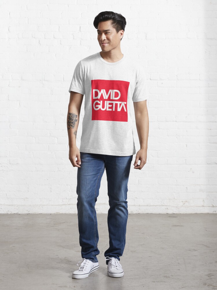"David Guetta logo " T-shirt for Sale by davidkiller | Redbubble | dj t ...