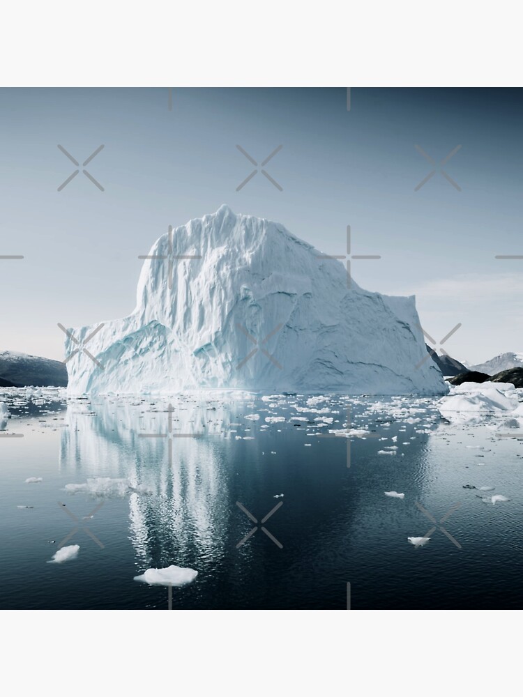 "Massive Iceburg" Sticker by thtCMRAguy | Redbubble