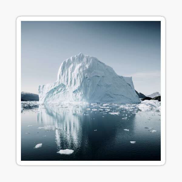 "Massive Iceburg" Sticker by thtCMRAguy | Redbubble