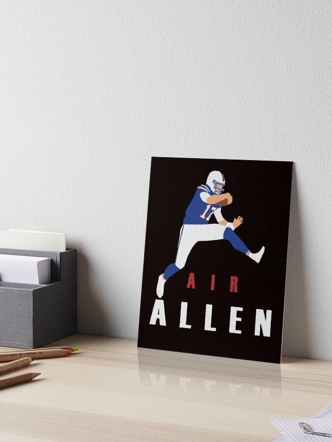 "Air Allen Josh Allen Fans" Art Board Print for Sale by Rosence | Redbubble