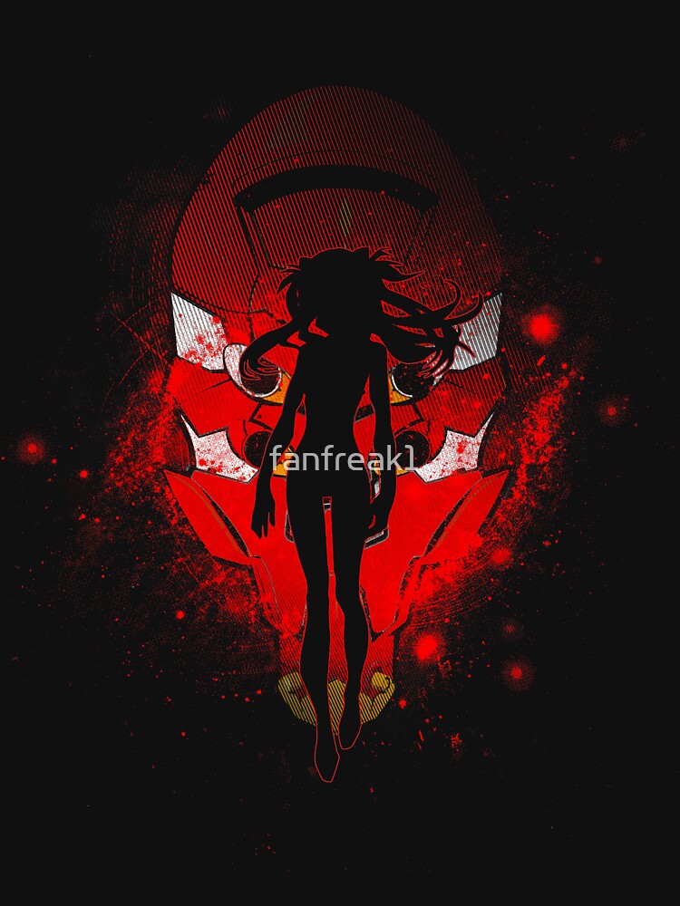 "Eva - 02" T-shirt for Sale by fanfreak1 | Redbubble | evangelion t ...