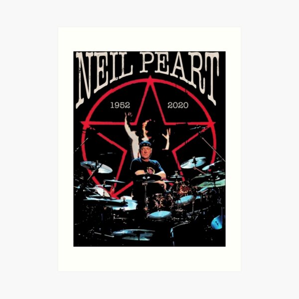 Neil Peart Art Prints | Redbubble