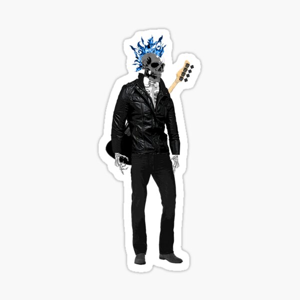 "Metal head" Sticker for Sale by Spartan1341 | Redbubble