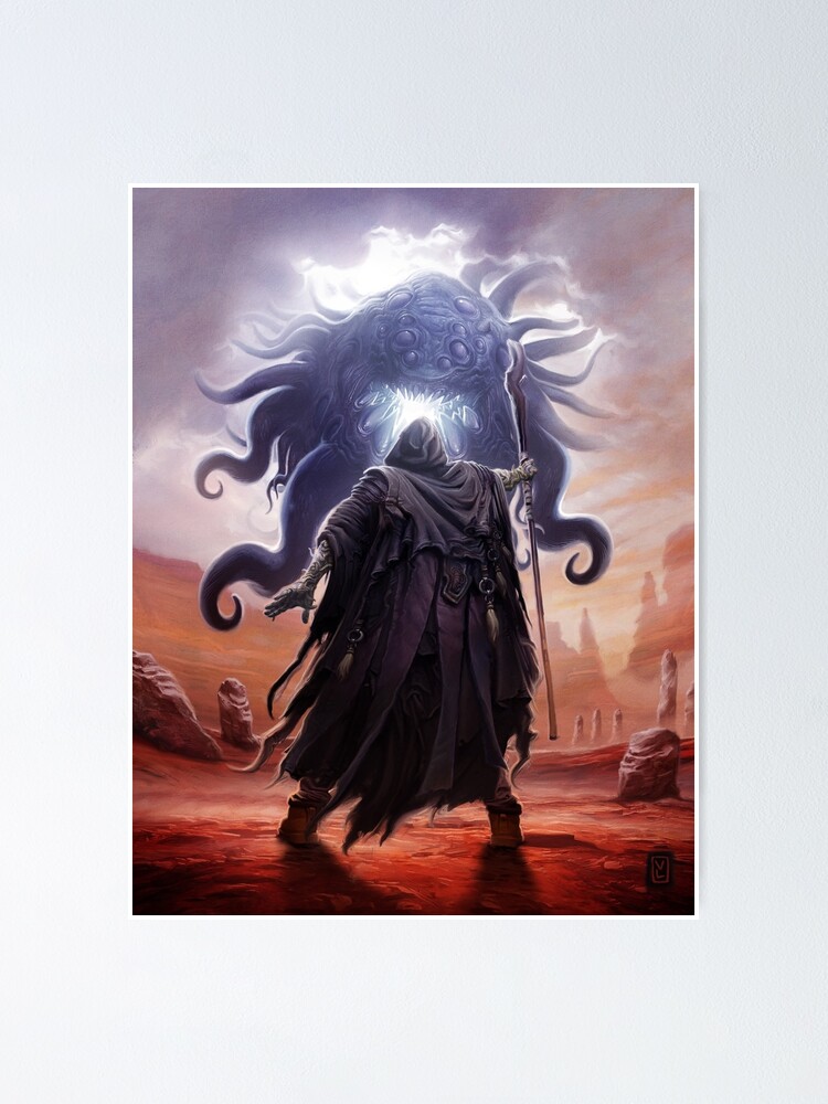 "The Keeper and the Observatory by Victor Leza" Poster for Sale by ...