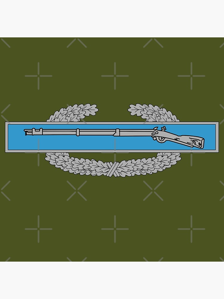 "US Army Combat Infantry Badge (CIB) 1st Award" Poster by sarge2013 ...