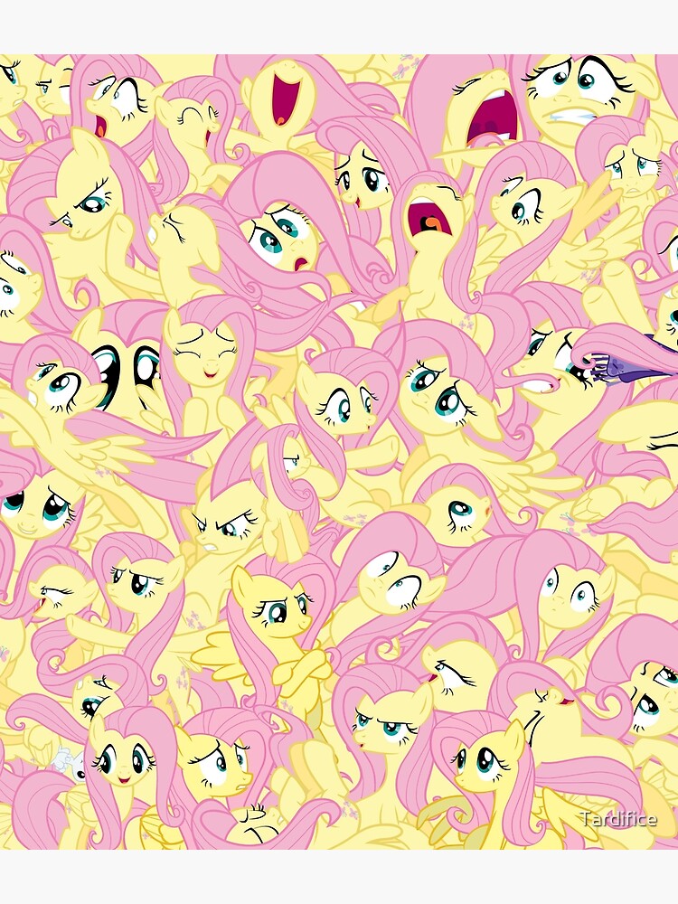 "Fluttershy Mess" Backpack for Sale by Tardifice | Redbubble