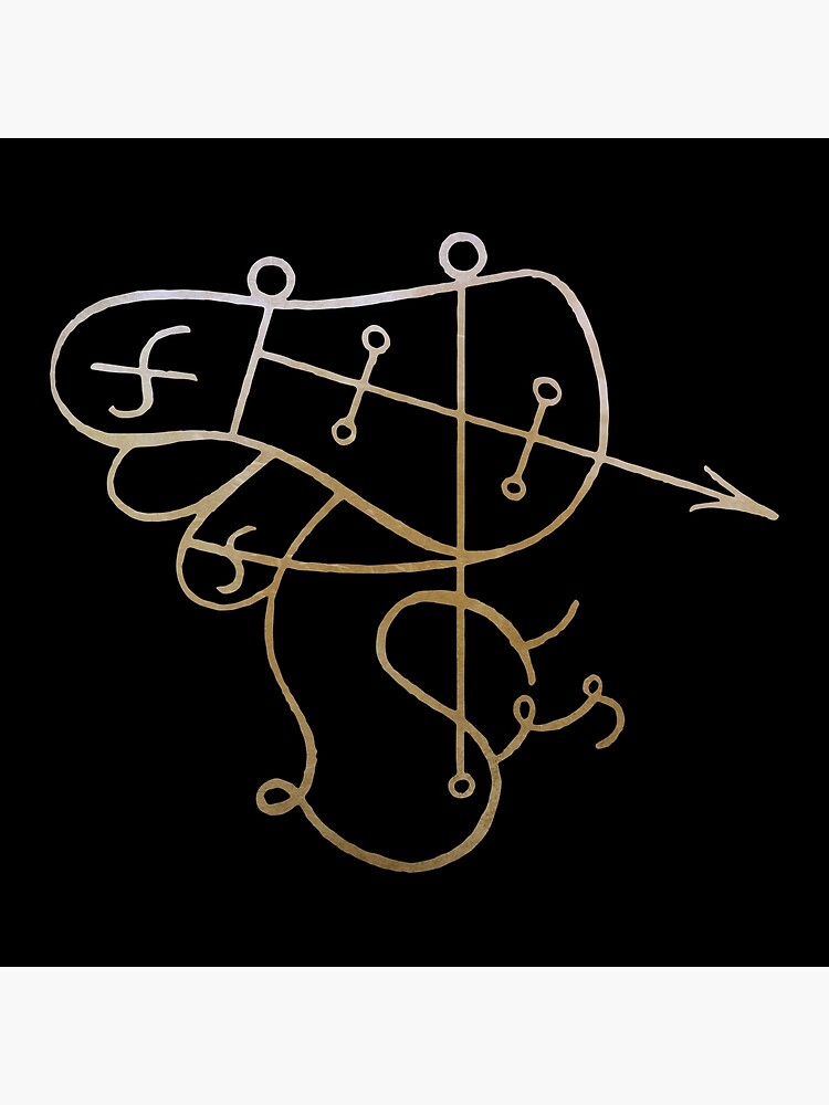 "Berith sigil" Poster for Sale by MetaPhyStore | Redbubble