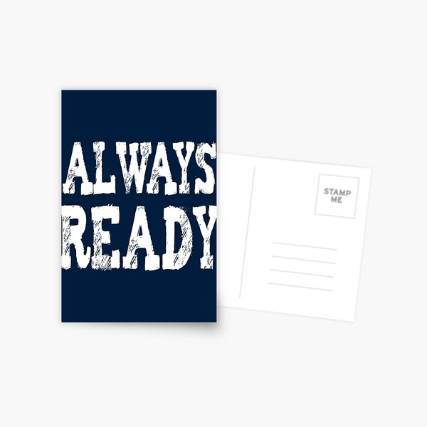 Always Ready Stationery | Redbubble