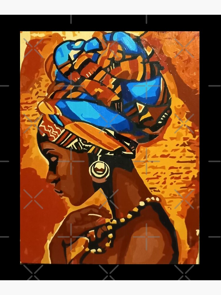 "Brown Skin Girl, Black girl magic" Art Print for Sale by Marina-RK ...